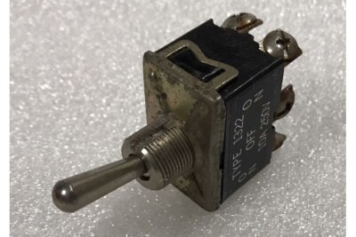 1322, Type 1322, Aircraft Two Position Toggle Switch | eBay