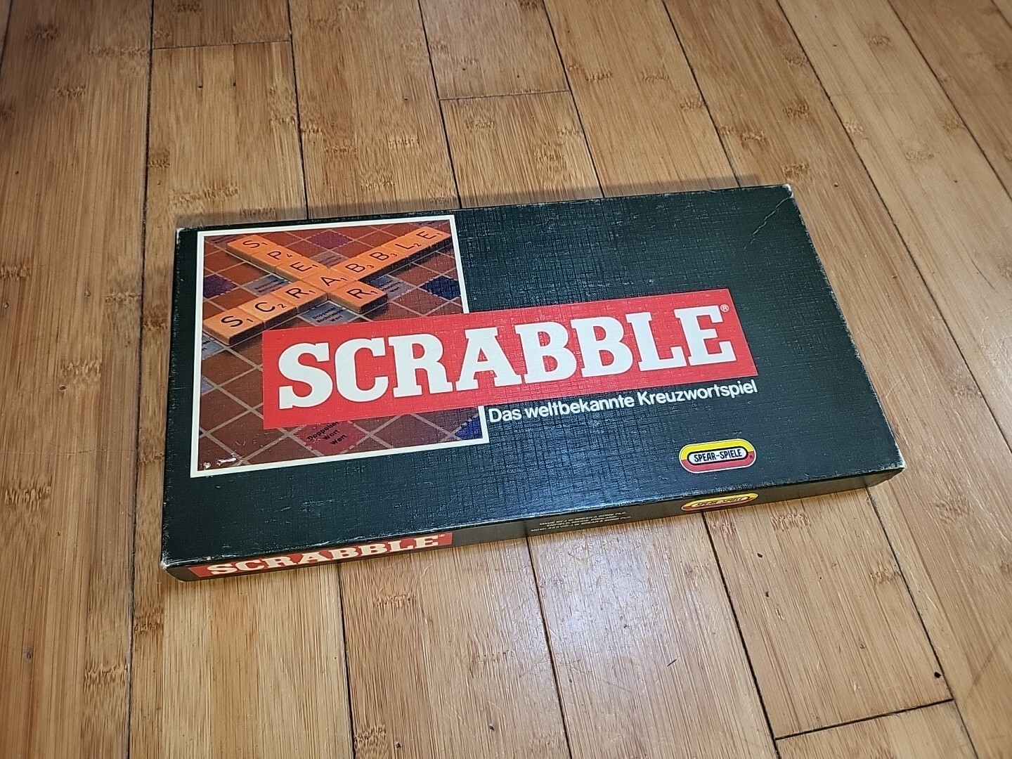Scrabble 26022 German Edition SPEAR SPIELE Game Board Complete Vintage ...