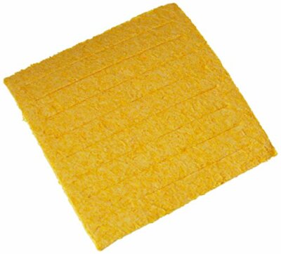 Weller TC205 Solder Tip Cleaning Sponge with Slits, 2-5/8" x 2-5/8 x 5/ ...