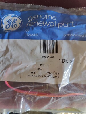 New Ge Refrigerator Defrost Thermostat Part # WR50X122 | eBay