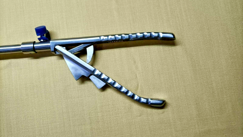 Laparoscopic Satinsky Clamp 10mmx400mm Endoscopy Surgical instruments ...