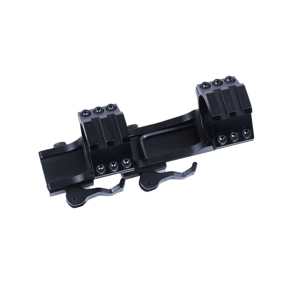 Scope Mount Rings 1"/30mm QD Cam Locks Cantilever Picatinny Weaver 20mm ...