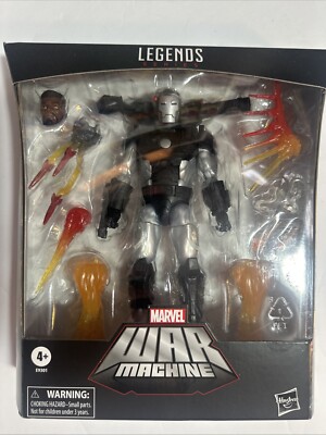 Marvel Legends DELUXE WAR MACHINE 6” Hasbro James ‘Rhodey’ Rhodes New ...