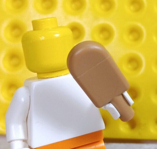 LEGO Freezer Pop Fudge CARMEL Popsicle Creamy Milky Chocolate Stick ...