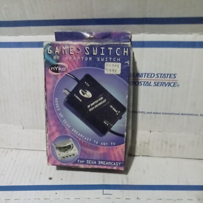 Nyko Game Switch RF Adaptor Switch For Sega Dreamcast RFU Very Good | eBay