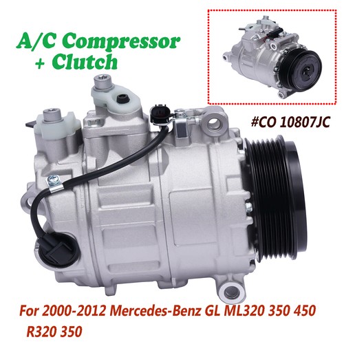 AC A/C Compressor For 2000-2012 Mercedes-Benz GL/ML/R 320 350 GL450 ...