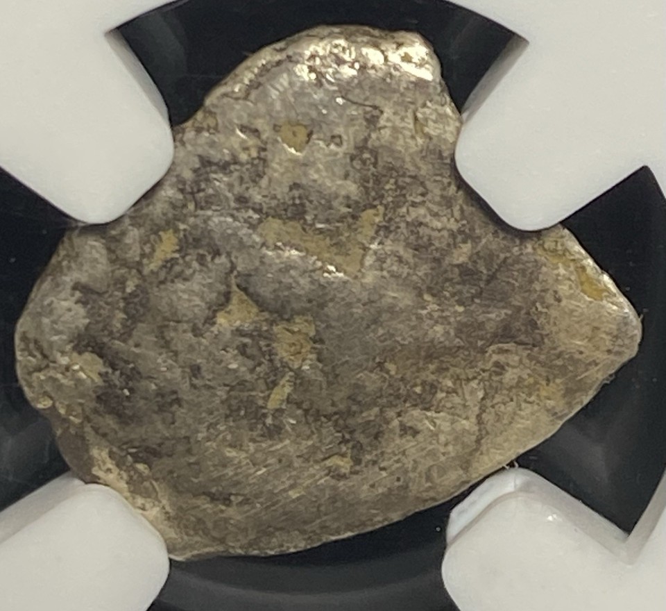 SHIPWRECK 1668-1747 AD, Spanish Colonial 1/2R Silver SEA SALVAGED Real ...