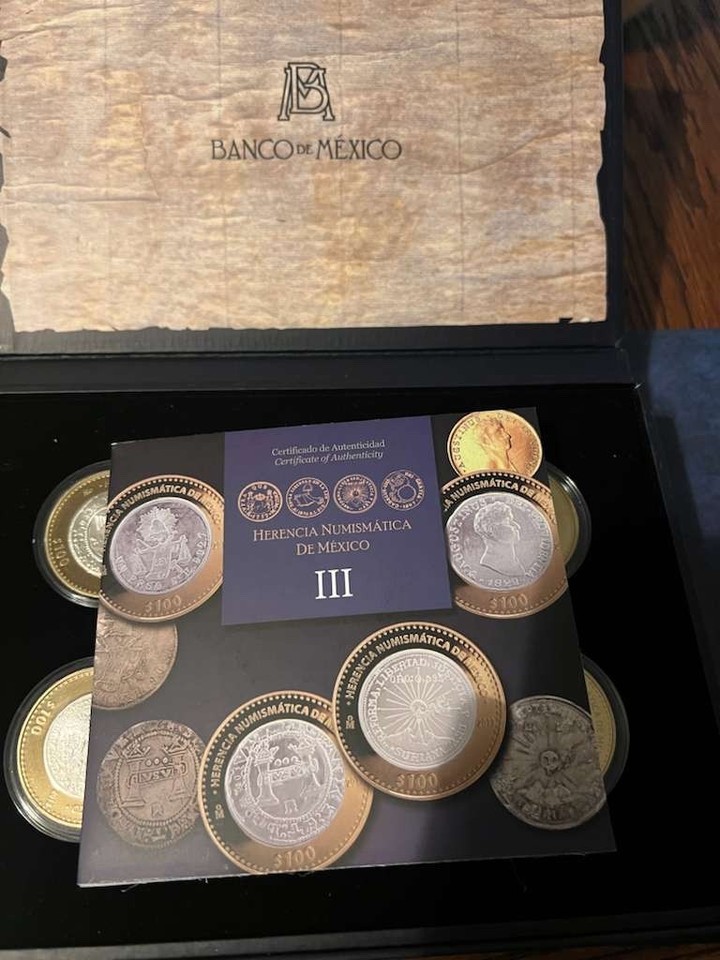 MEXICO 100 PESOS HERENCIA NUMISMATICA SILVER BRONCE 2013 | eBay