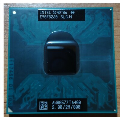 Intel Core 2 Duo T6400 2,00 Ghz (AW80577GG0412MA) Processor | eBay