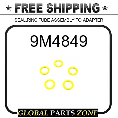 5 pcs 9M4849 - SEAL,RING TUBE ASSEMBLY TO ADAPTER 8T7136 for ...