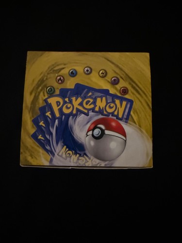 Pokemon base set booster box EMPTY 1999 | eBay