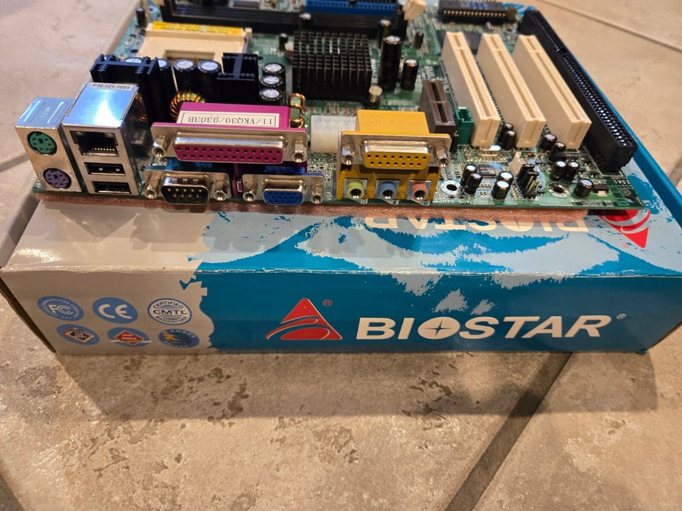 Biostar M7VKQ, Socket A, AMD Motherboard Bad NIC 802700176180| eBay