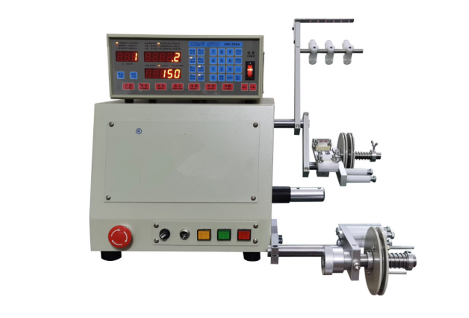 CNC Automatic wire Coil Winder Winding Machine 400W 0.03mm-1.2mm 110V ...