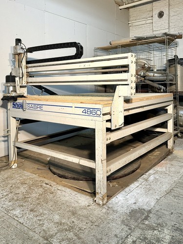 Shop Sabre 4860 CNC Woodworking Wood Router | eBay
