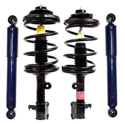 Monroe Front Strut Coil Springs Rear Shock Absorbers Kit For Honda ...