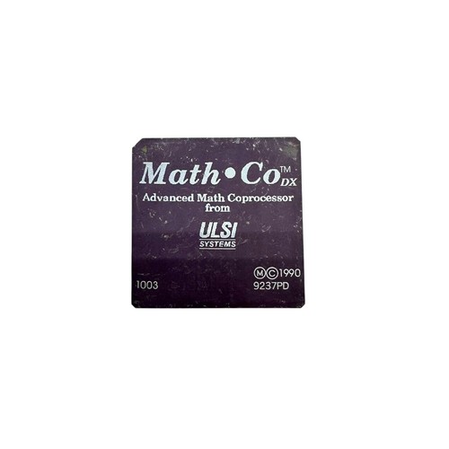 ULSI Systems Math.Co 387DX 33MHz Advanced Math coprocessor | eBay