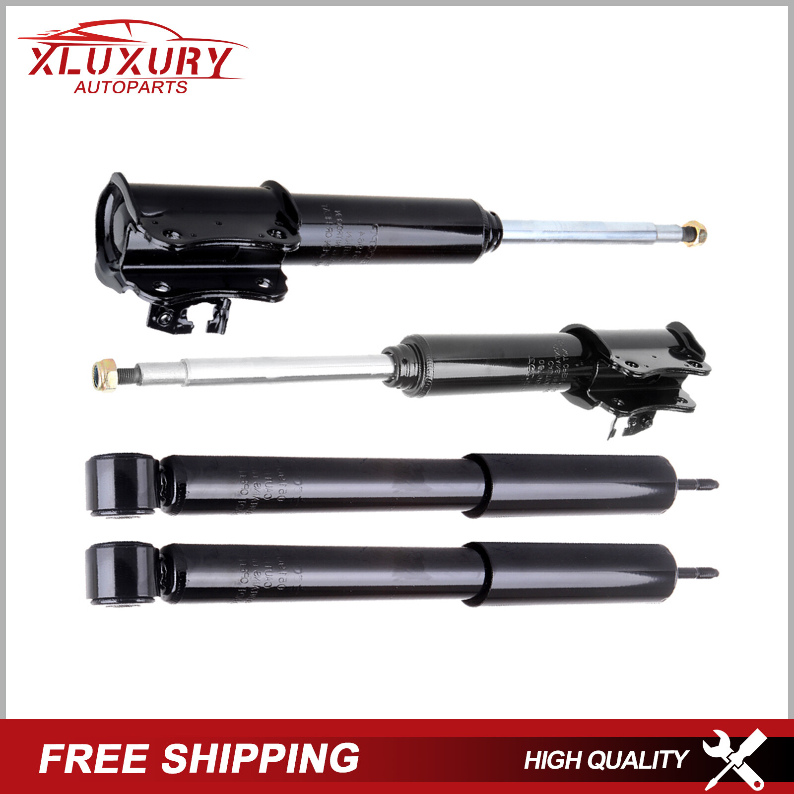 Set of 4 Shocks Struts For Chevrolet Tracker 1998-04 Suzuki Grand ...