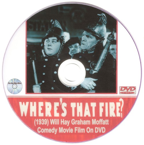 Where's That Fire? (1939) Will Hay Graham Moffatt Comedy Movie Film On ...