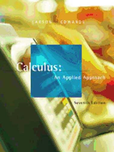 Calculus : An Applied Approach by Ron Larson and Bruce H. Edwards (2005 ...
