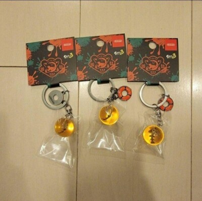 Splatoon 3 SALMON RUN keychain 3 SET Nintendo TOKYO limited 2023 | eBay