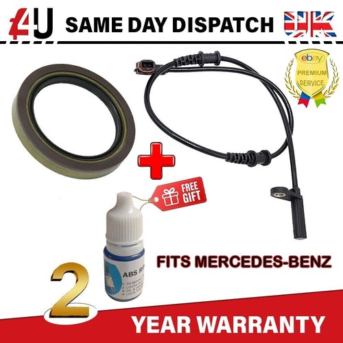 ABS SPEED SENSOR & ABS MAGNETIC RING FOR MERCEDES C-CLASS CLC-CLASS CLK ...