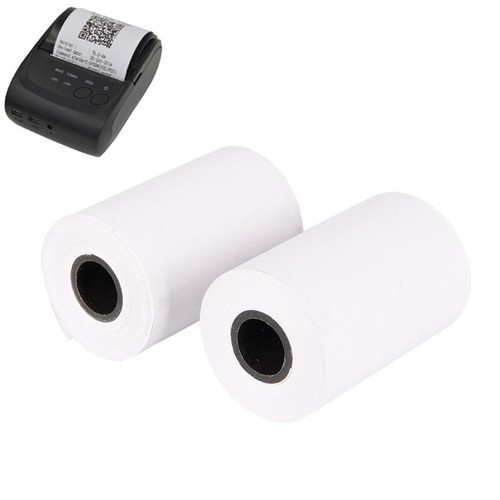 57x40mm Thermal Receipt Paper Roll For Mobile POS 58mm Thermal ...