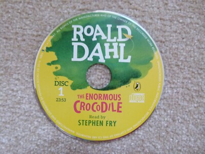ROALD DAHL THE ENORMOUS CROCODILE CD AUDIO BOOK COMPLETE (DISC ONLY ...