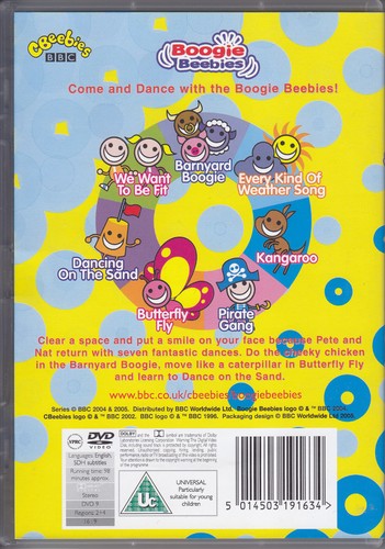 Boogie Beebies - Get Ready To Boogie! Cbeebies UK R2 & R4 BBC DVD | eBay