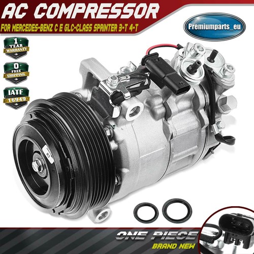 Air Conditioning Compressor for Mercedes-Benz C E GLC-Class Sprinter ...
