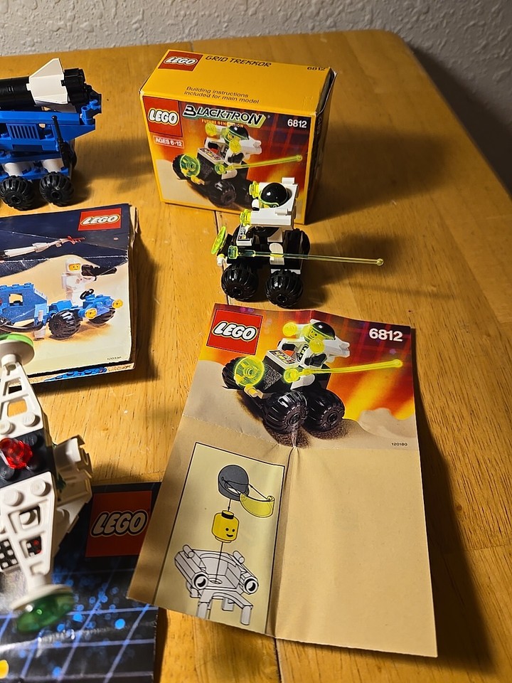 VTG Lego Space Sets 6872 6802 6848 6808 6808 6827 6881 6849 6812 | eBay