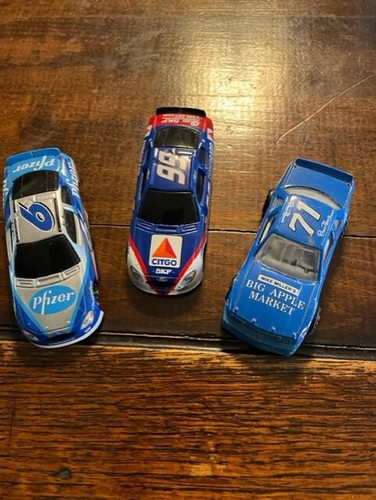 3 Vintage Diecast Cars - Citgo 99, Pfizer 6, & Mike Miller's Big Apple ...