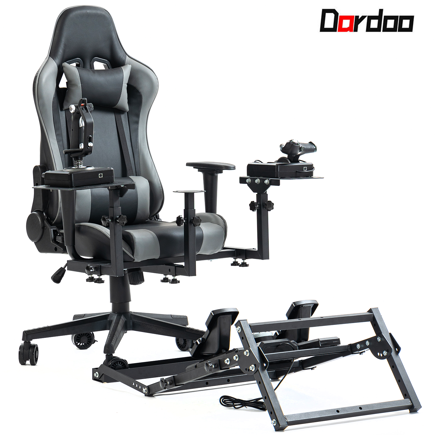 Dardoo Flight Simulator Chair Joystick/Hotas Chair Mount ...