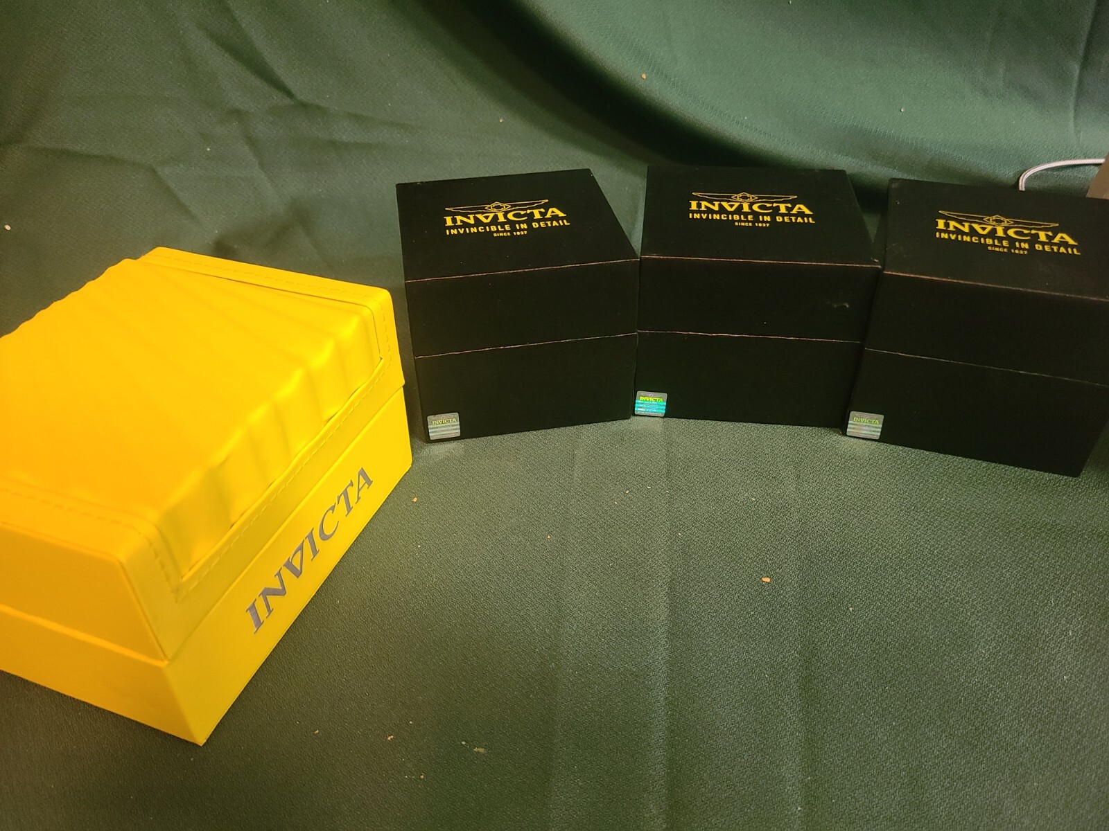 4 Invicta Watch Presentation Boxes ONLY | eBay