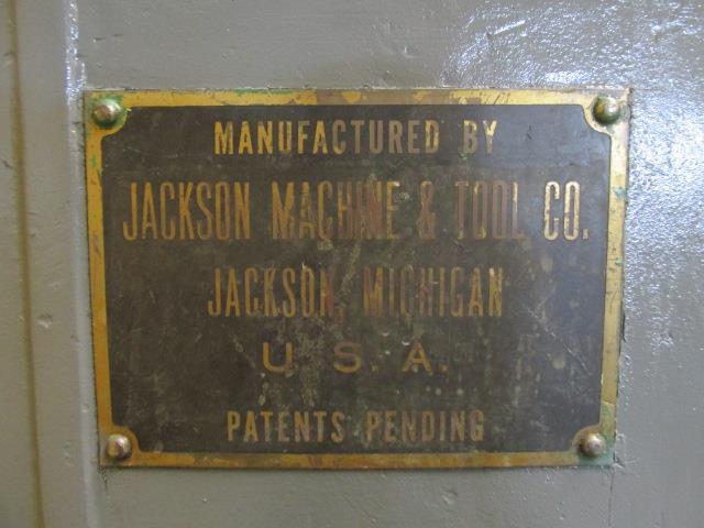 Jackson Machine & Tool Horizontal Milling Mill 20" x 4.75" Table 1 PH ...