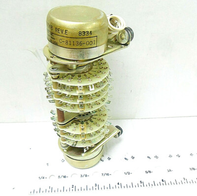 C-81136-001 LEDEX ROTARY SWITCH, 85 VOLTS NEW OLD STOCK | eBay