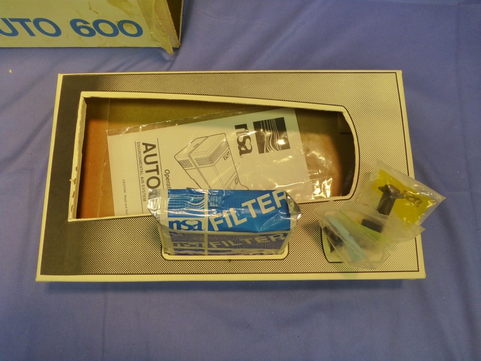 NSA Auto 600 Environmental Air System Portable Automobile Filter 12 ...