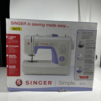 SINGER Simple 3232 Sewing Machine Brand New 374318838410 | eBay