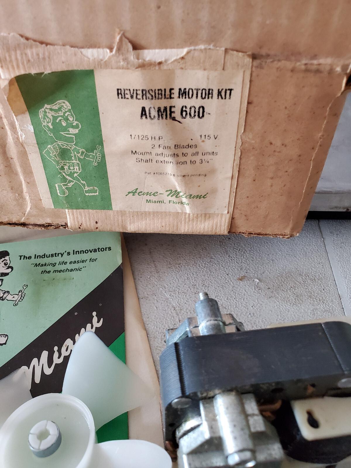 ACME 600 REVERSIBLE MOTOR KIT | eBay
