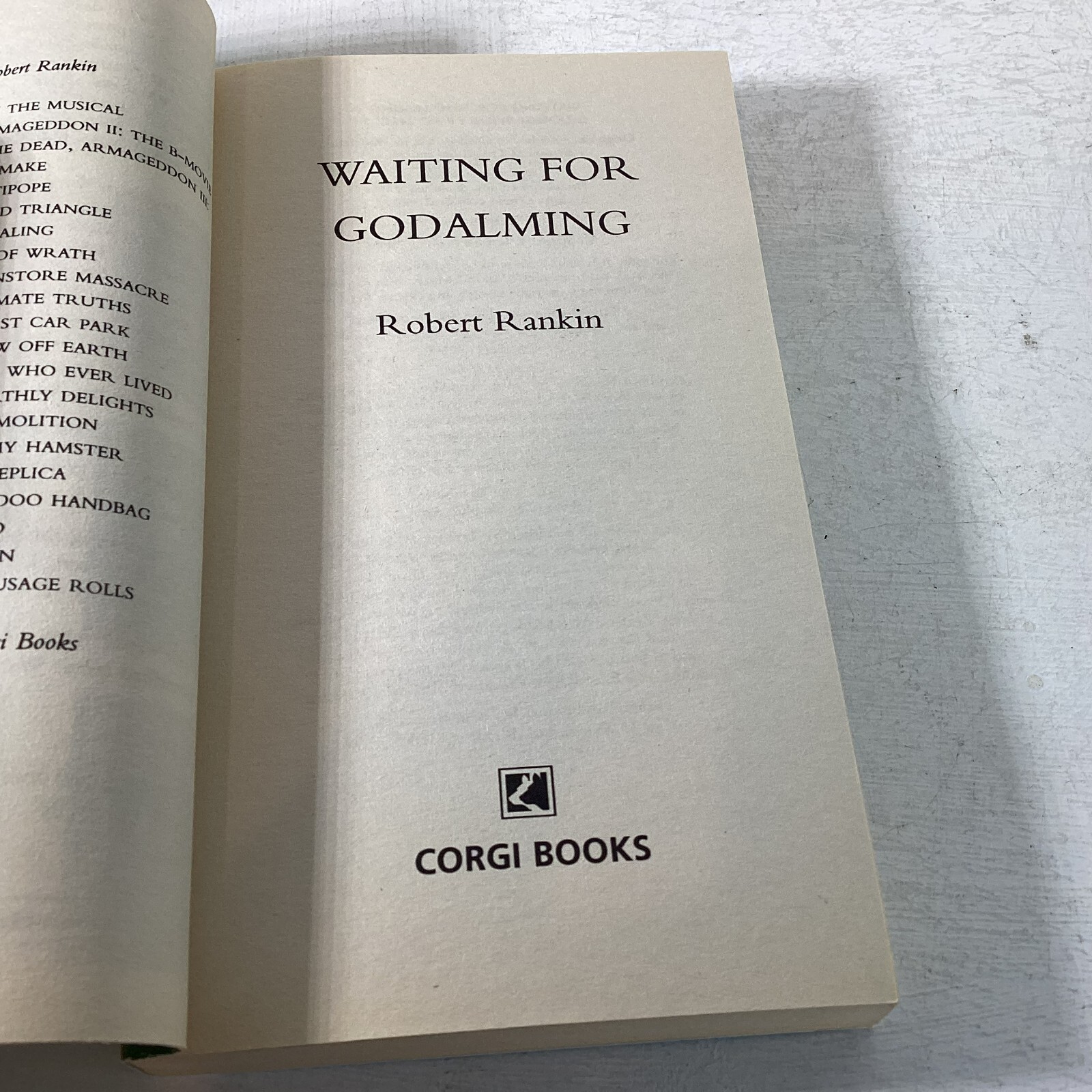 Robert Rankin Complete Barking Mad trilogy Fantasy 3 PBs Like New | eBay