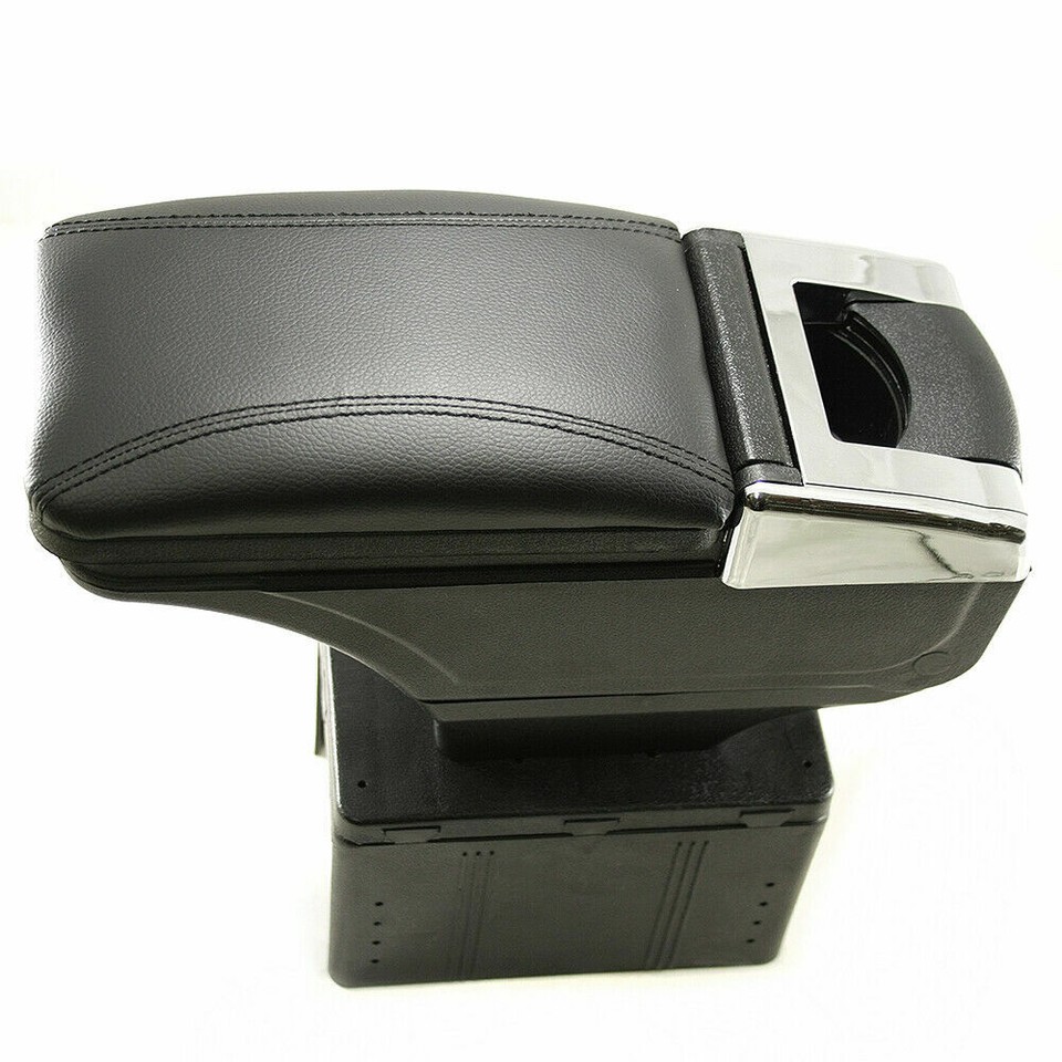 Car Armrest Center Console Storage Box For Fiat 500 Bravo Punto Idea ...