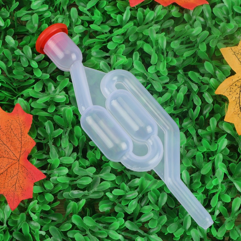 2PCS Home Brew One-way Wine Stoppers Taper Plug Bubbler Stopper with ...