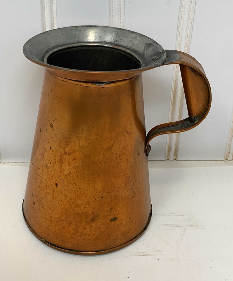 Antique Copper Mug Tankard Jug 4.75" tall | eBay