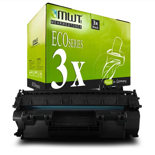 3X MWT ECO Toner Pour HP LaserJet 3392 1320-NW 1160 1320-TN 1320-N 3390 ...