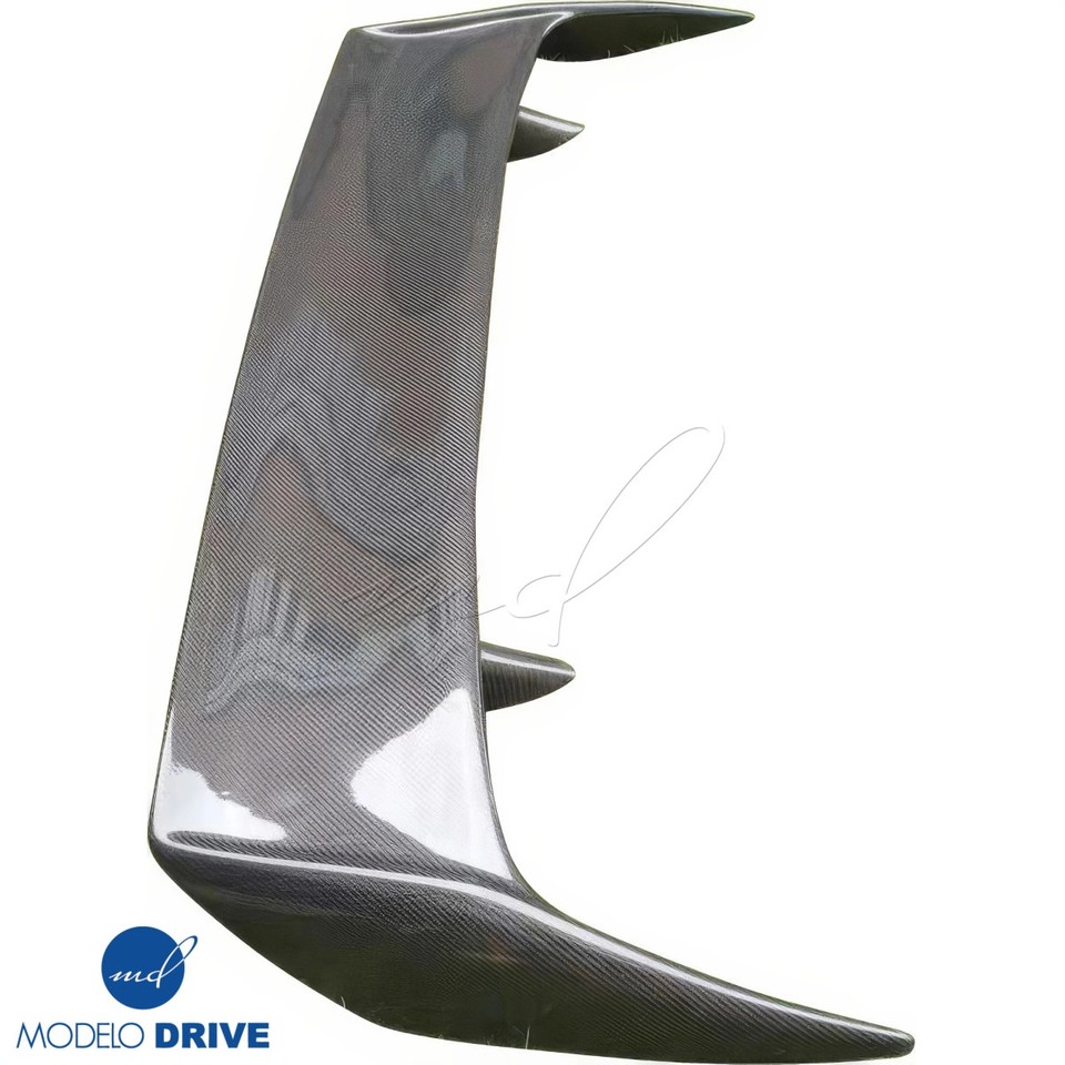 ModeloDrive Carbon Fiber 3POW Spoiler Wing (S13) 2dr Coupe for Silvia ...