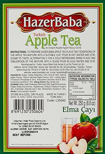 Hazer Baba Turkish Apple Tea 250g Tin for sale online | eBay