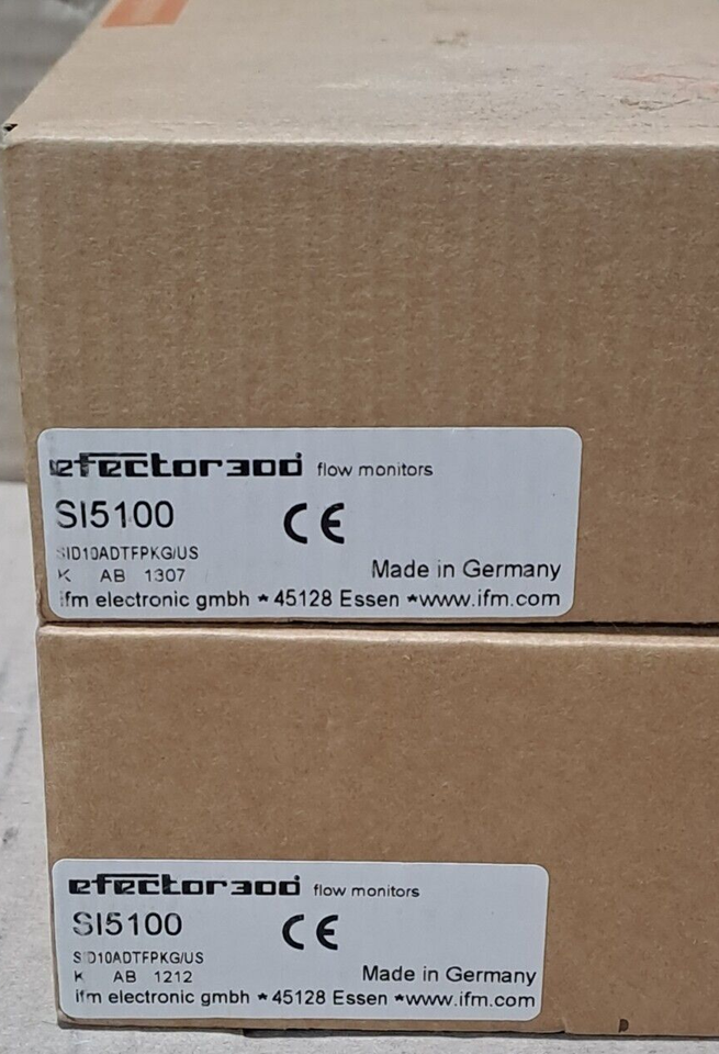 One IFM SI5100 Flow Meter SI 5100 New Expedited Shipping | eBay