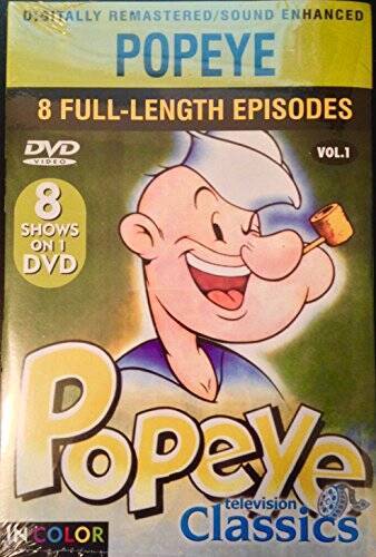 Popeye, Vol 1 - DVD - VERY GOOD 796019624398| eBay