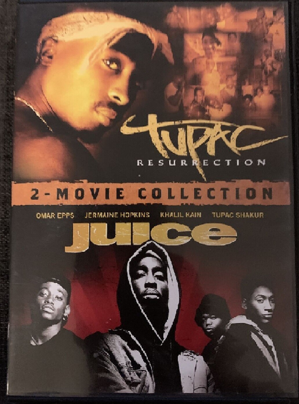 2 Movie DVD Collection Tupac Shakur Resurrection & Juice Widescreen | eBay