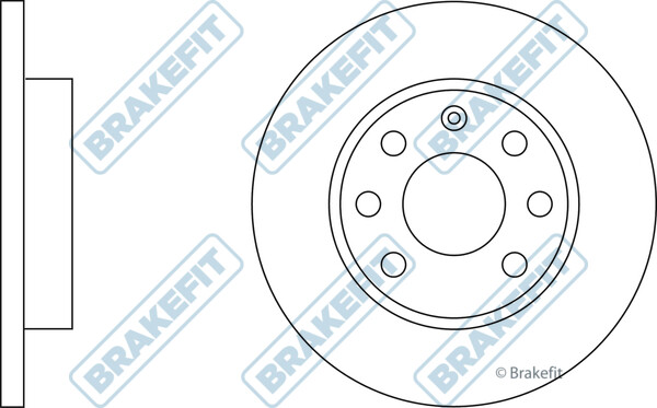 2x Brake Discs Pair Solid fits OPEL KADETT D, E Front 79 to 94 236mm ...