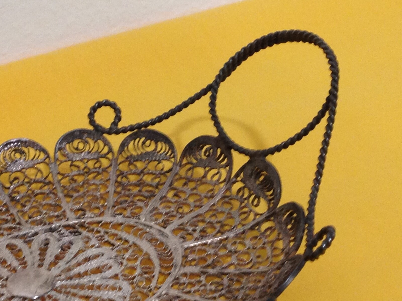 Vintage Spanish Filigree Sterling Silver Dish Arte Cordobes Espana W ...